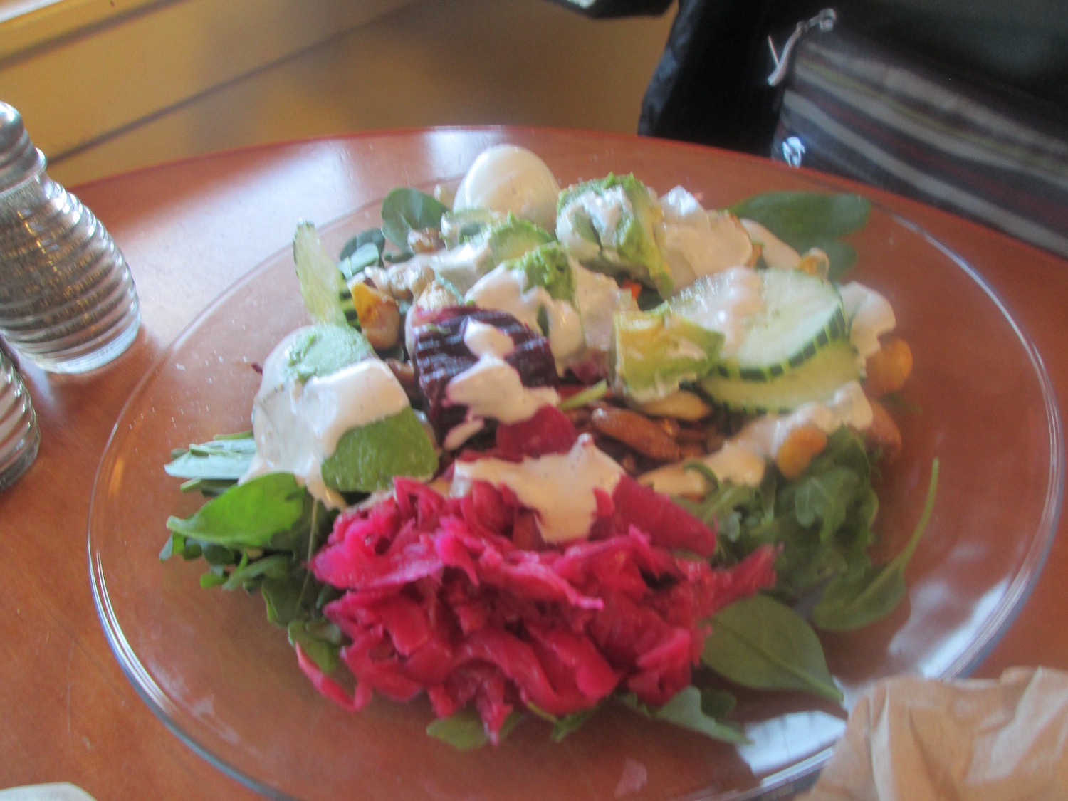 Cakes And Ale: Salad Bar at Good Earth Natural Foods in Mill Valley