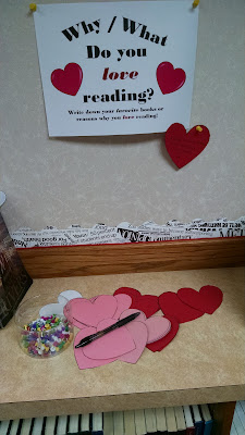 ND Librarian: Library Displays: President's Day and Valentine's Day