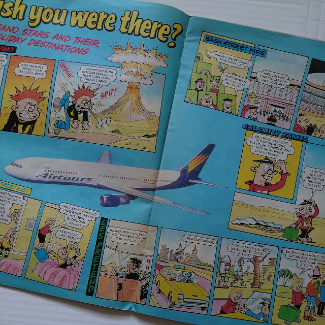 Boys Adventure Comics: UPDATED: Beano characters 'In flight fun' with ...