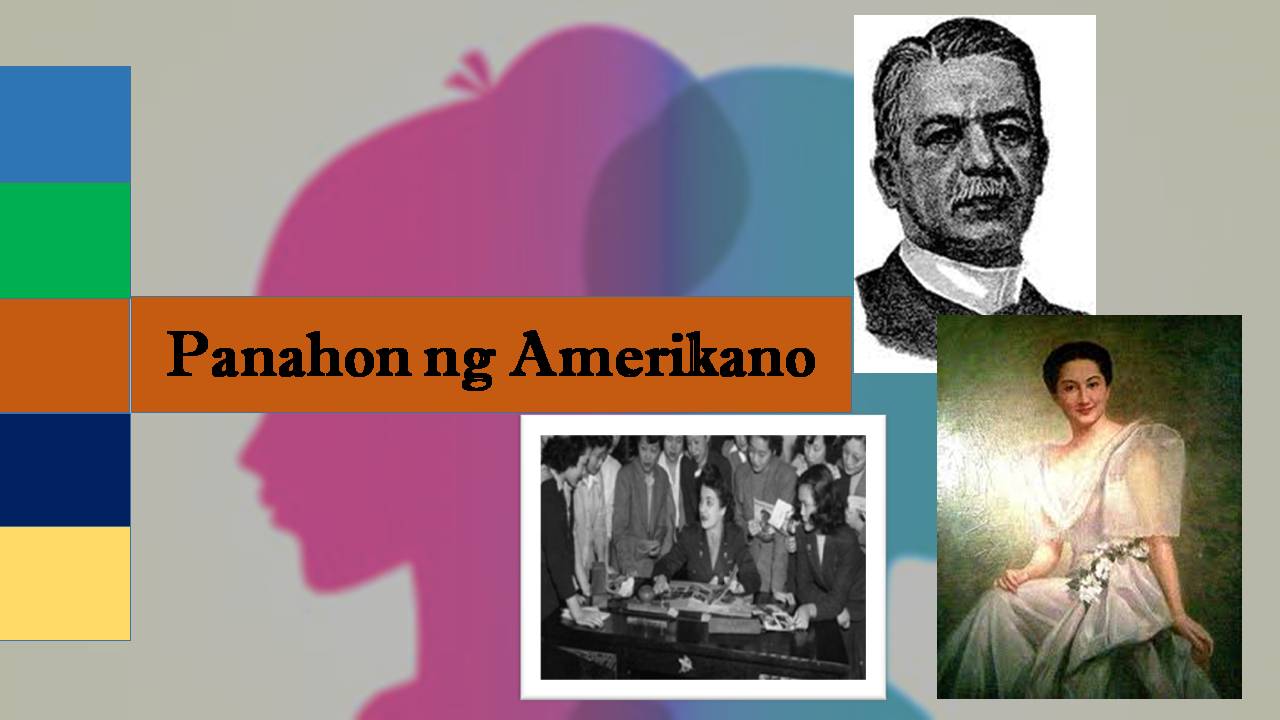 Gender Role Ng Mga Kalalakihan Sa Panahon Ng Amerikano