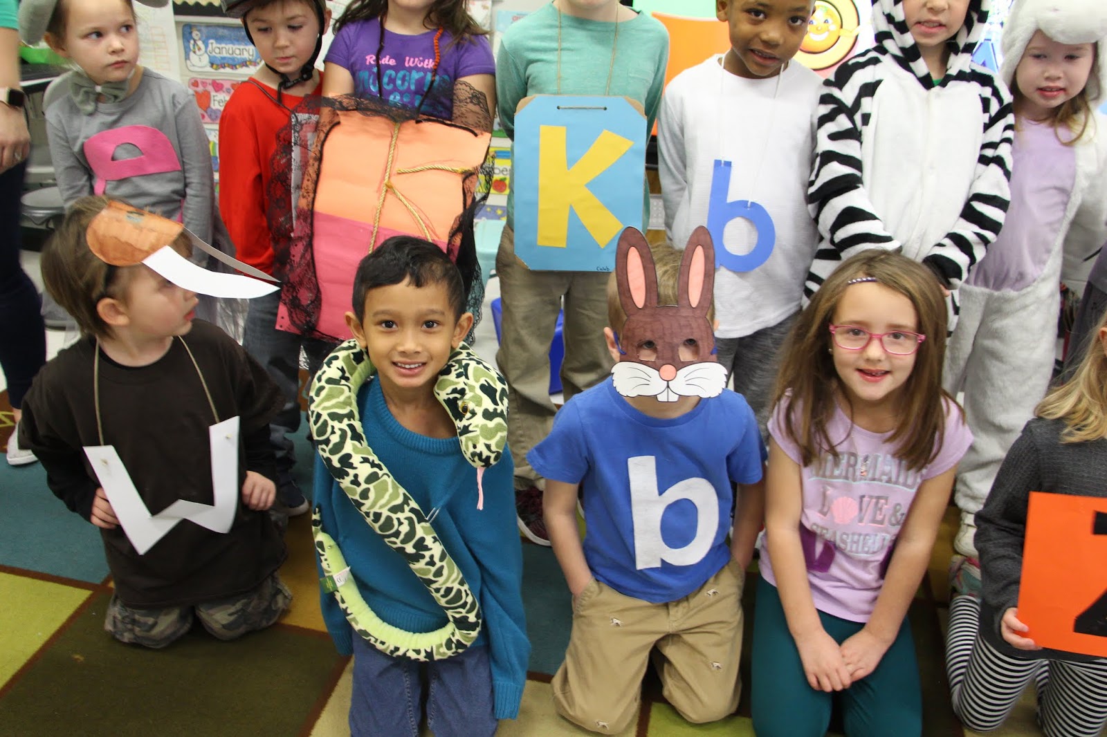 Your Permanent Record: A Letterland Letter Parade at Piney Grove