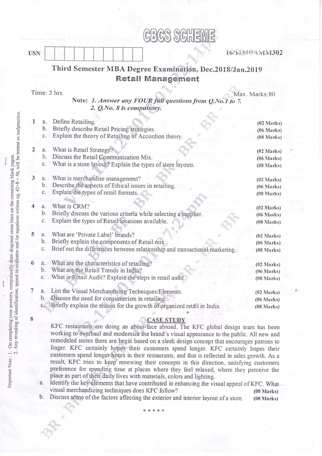 AR VTU MBA E NOTES VTU MBA 3rd Sem Question Papers Retail Management ar-vtu-mba-e-notes-vtu-mba-3rd-sem-question-papers-retail-management