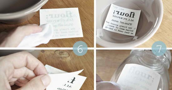 Crafts with Jars: Magic Decal Transfer onto Jars