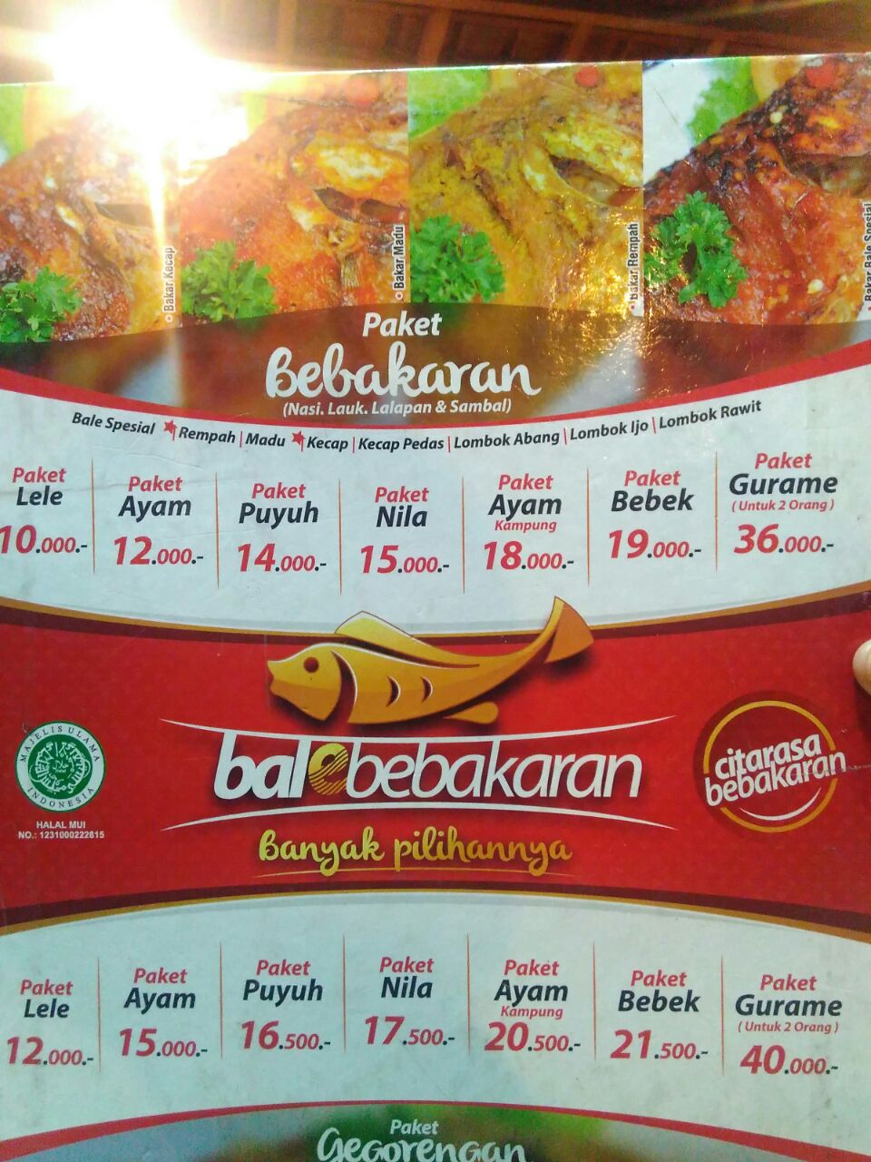 Bale Bebakaran - Citarasa Bebakaran - tripparty