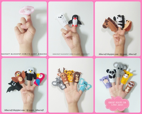Biba Craft Collection: Finger Puppets/Boneka Jari