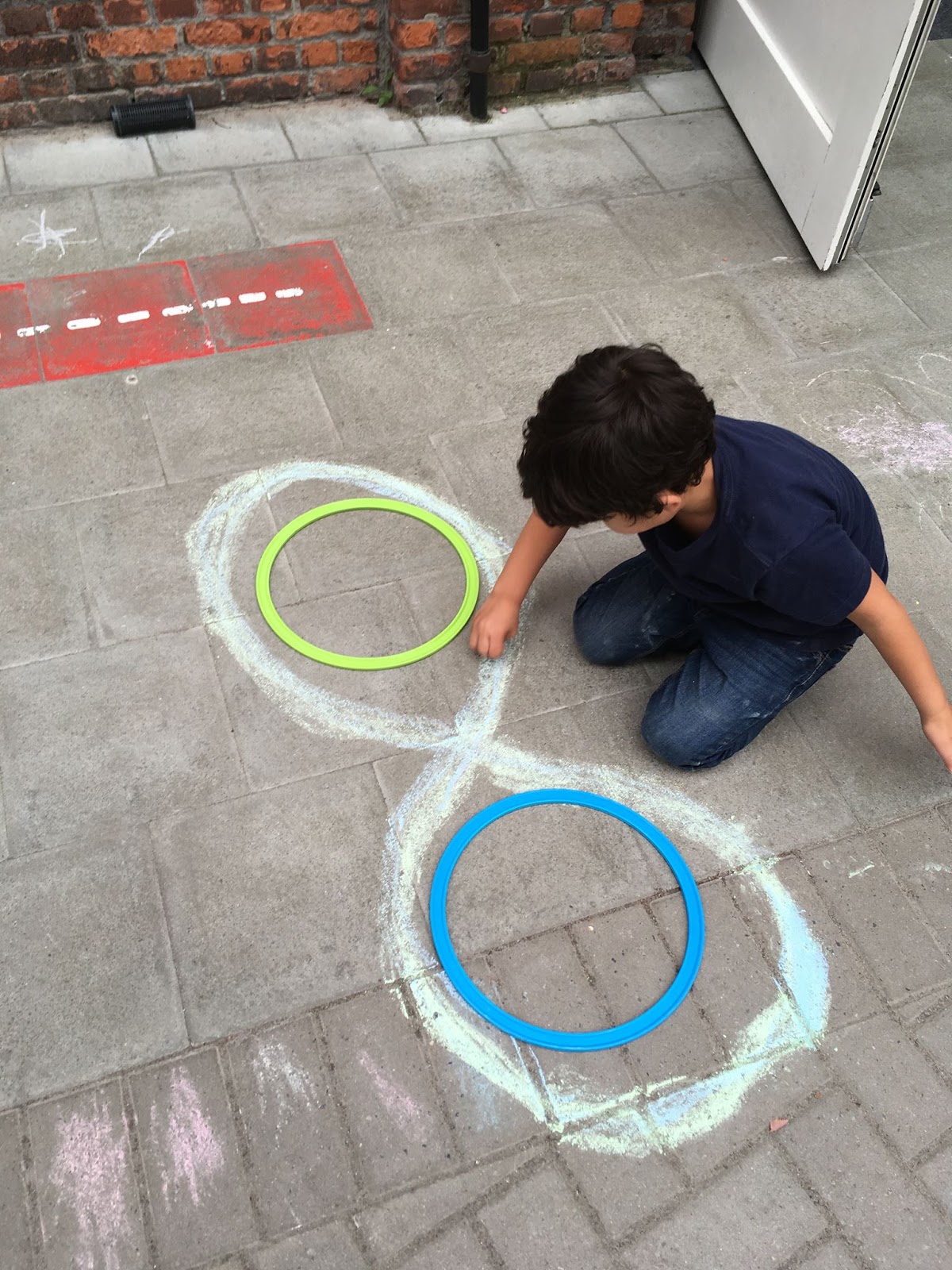 Schrijfdans in de kleuterschool: Schrijfdans paarse en roze klas ...