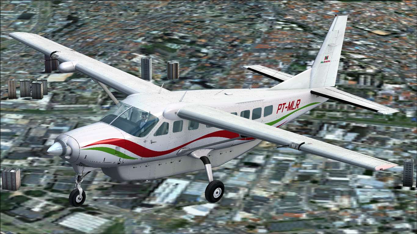 Texturas Brasileiras: Cessna C208B Grand Caravan PT-MLR