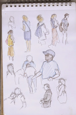 suburban sketches: Project 5 - The moving figure Exercises 1 and 2