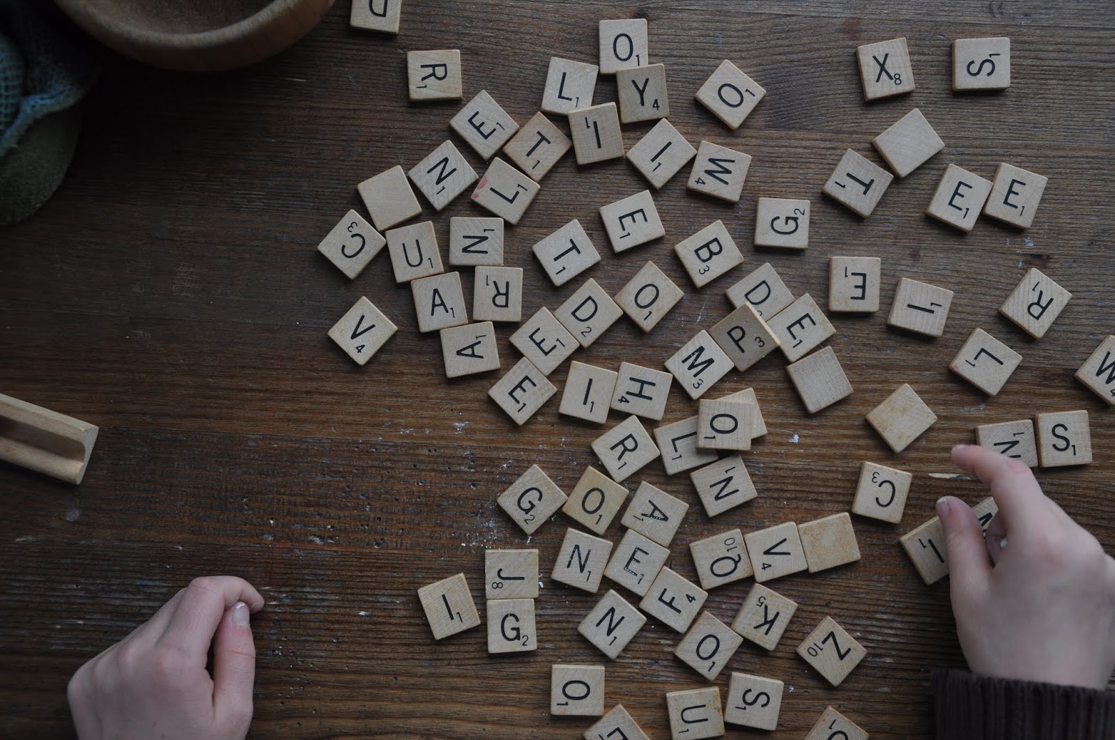 Word Wednesday: Word Family Scrabble