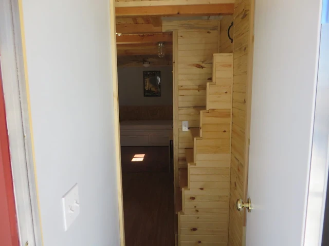 Caboose Tiny House (240 Sq Ft) [ TINY HOUSE TOWN ]