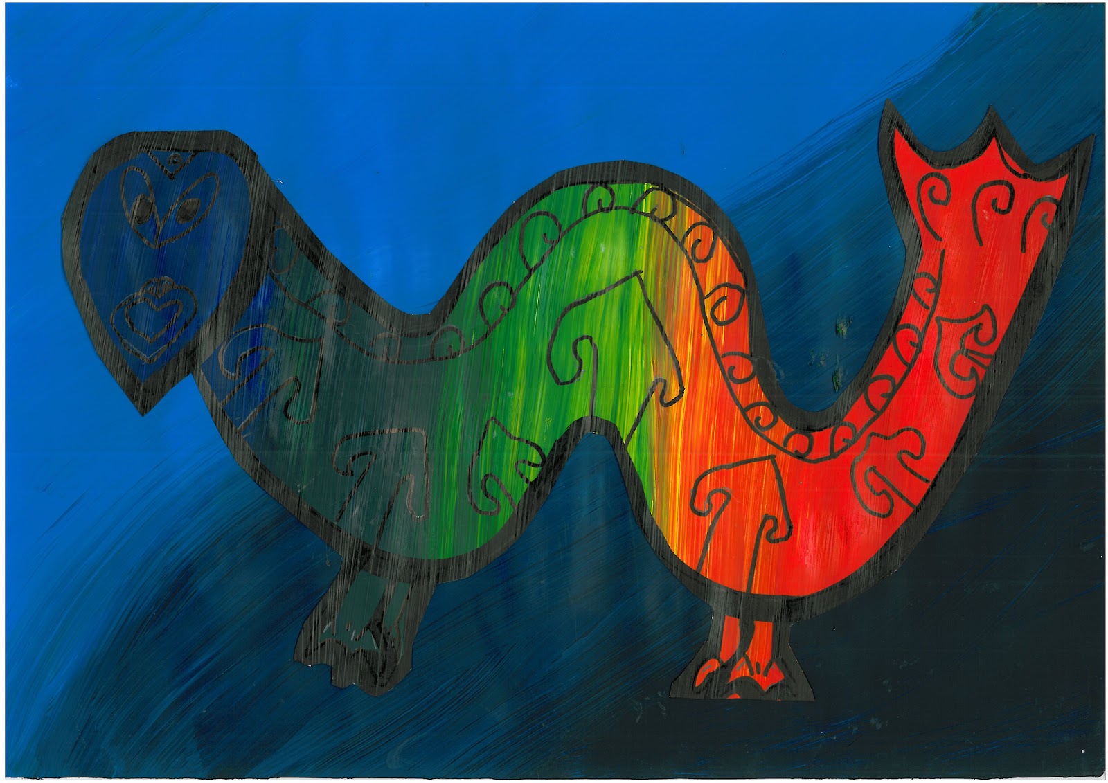 Room 15's Learning Journey: Taniwha Art