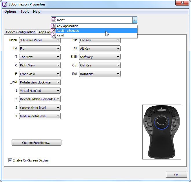 Revit Add-Ons: Product Review: The 3Dconnexion SpaceMouse Pro