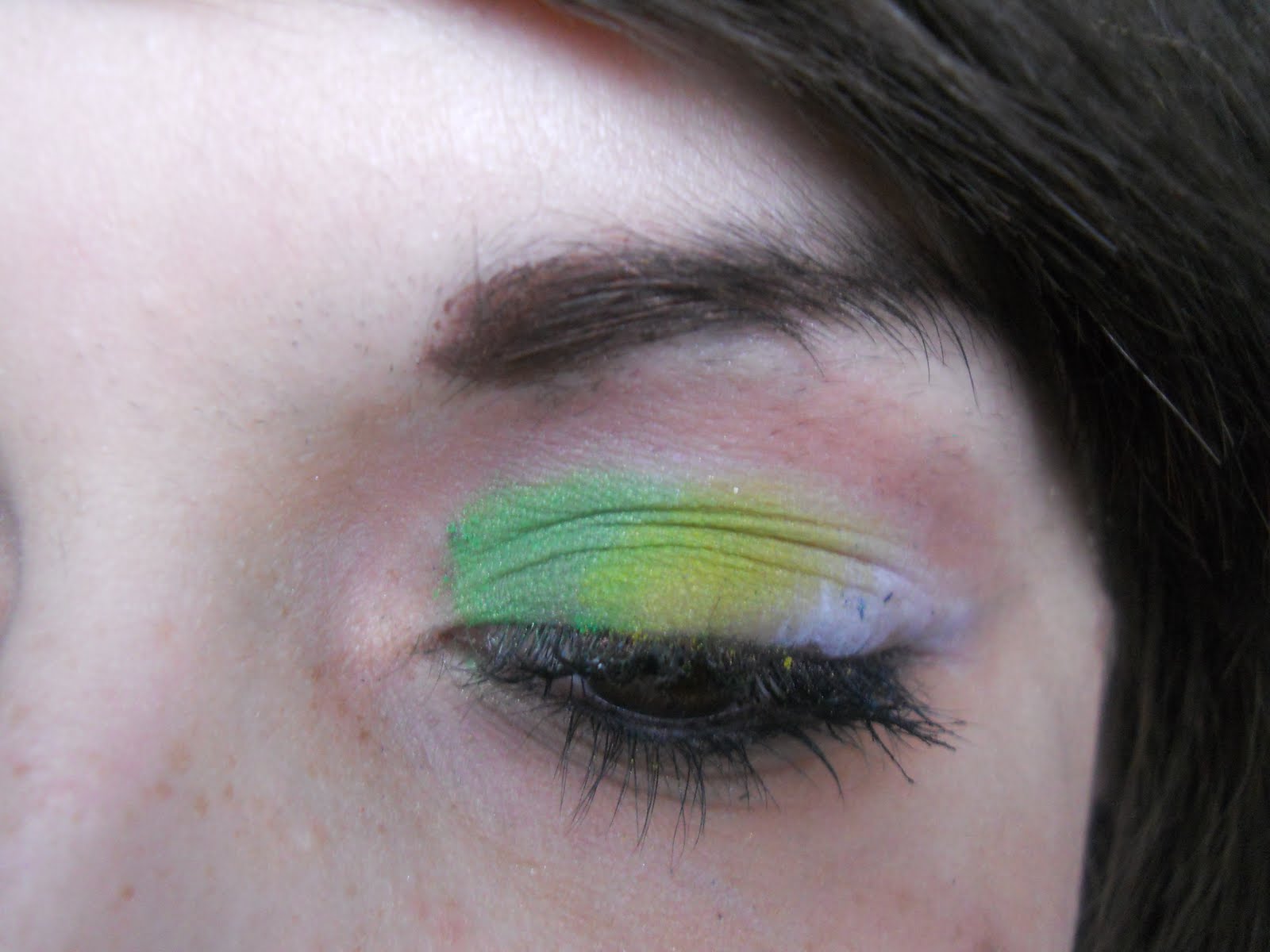 Electric Beauty: RASTA makeup