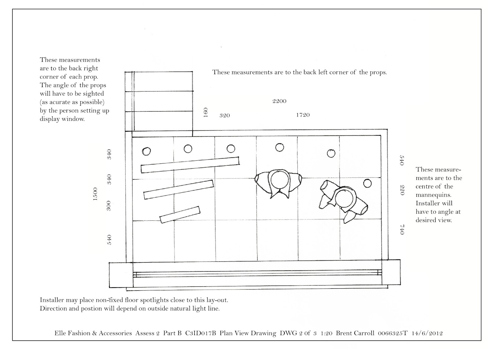 Interiors: C3ID017B // Design a window display // Assessment 02