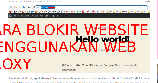 Cara Memblokir Situs Http dan Https Menggunakan Web Proxy Di Mikrotik - Catatan Shand