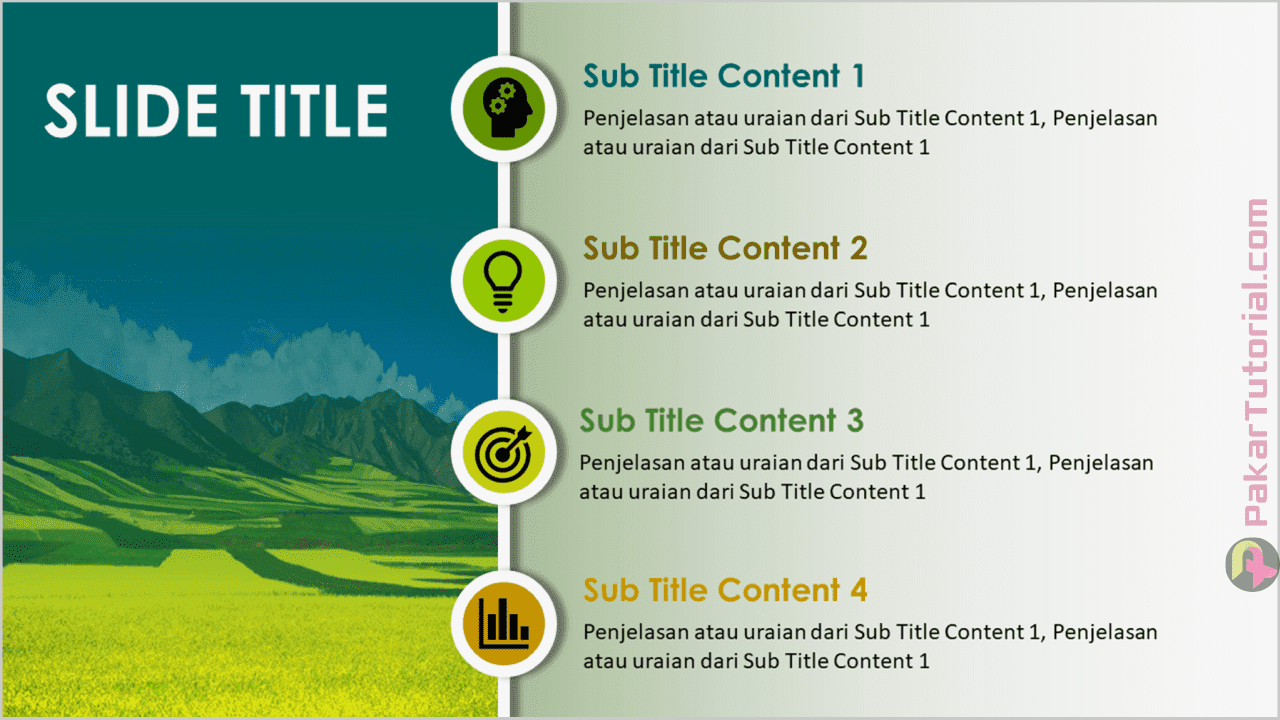 300 Contoh Slide PowerPoint Menarik - PAKAR POWERPOINT