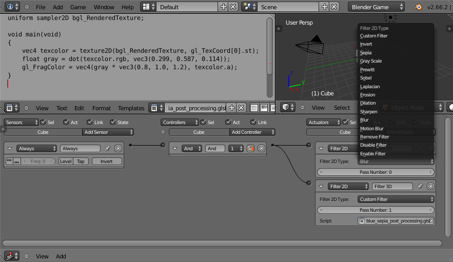 Think For Yourself Bge Glsl Glsl Shader Repository Addon 0558