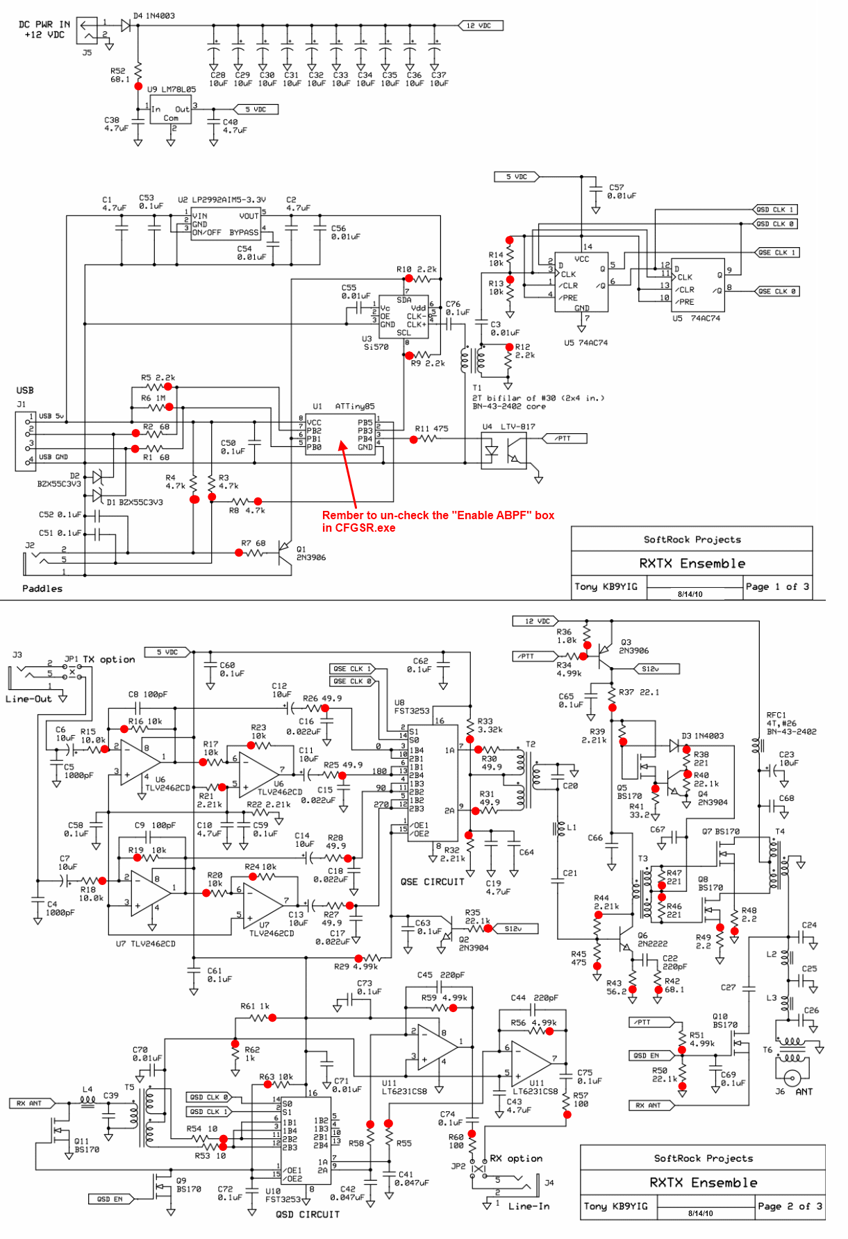 Redy Wibisono - YD3RDW: Assembly SDR Transceiver - SoftRock RXTX ...