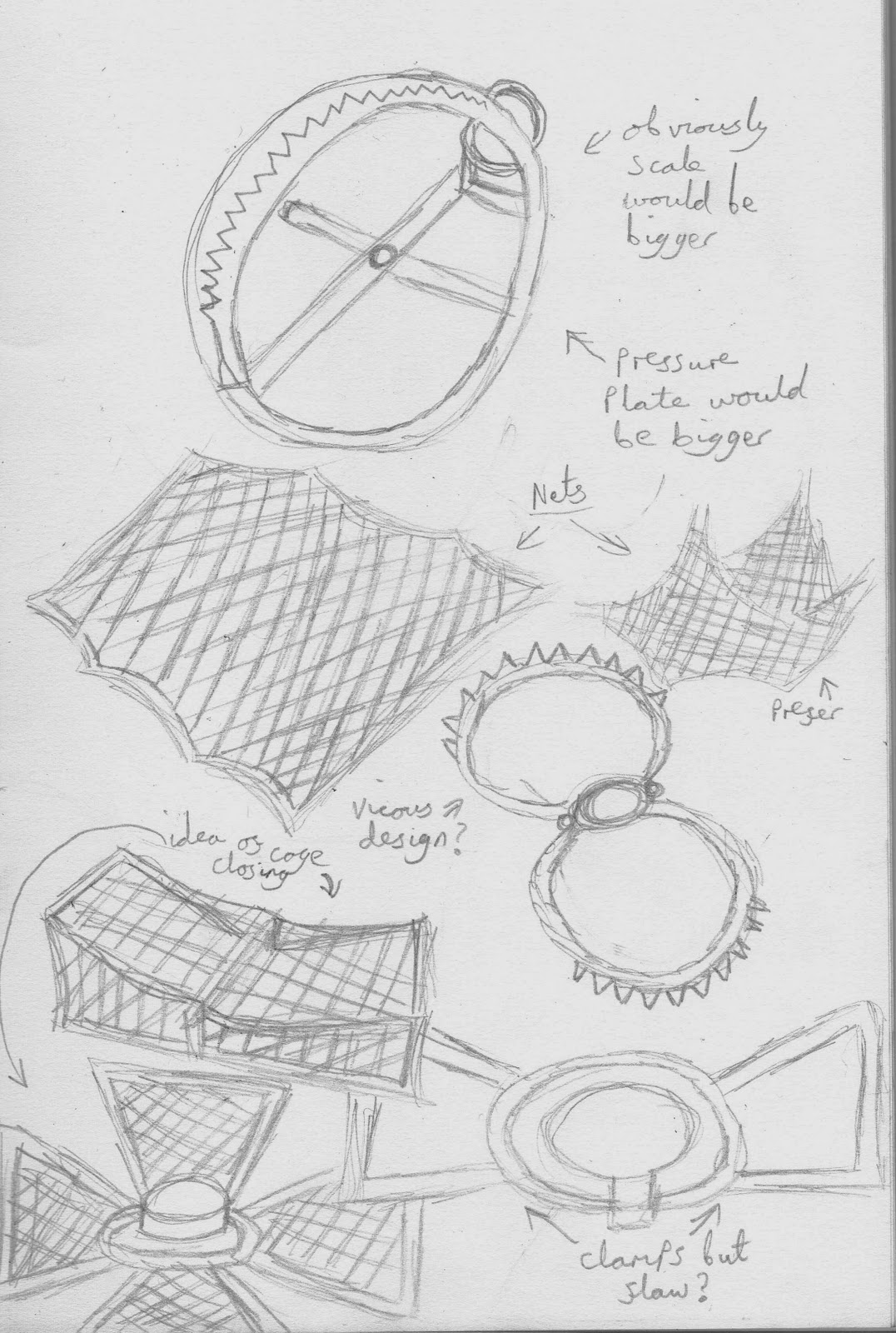 Webb's Blog: Prop sketches for Traps