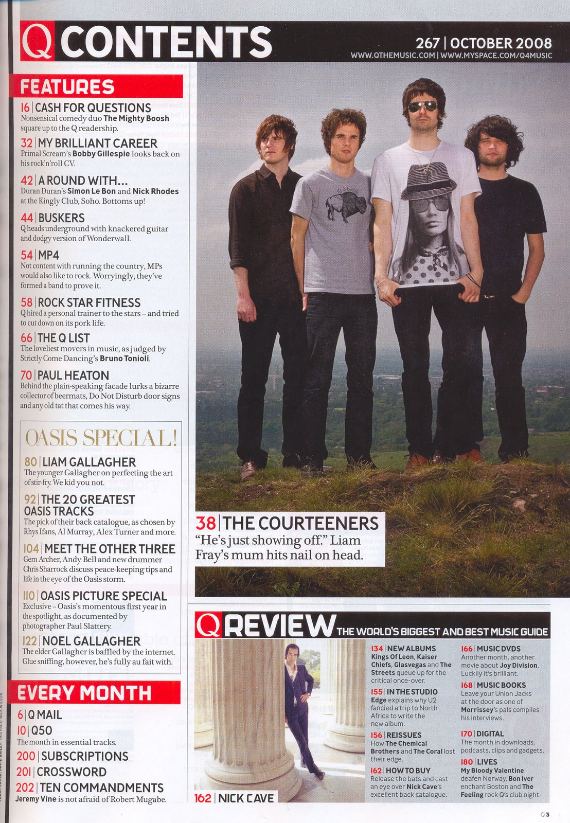 Liam Dalgarno's media blog: MT: Contents Page