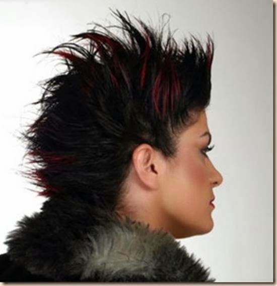20+ Foto Foto Gaya Rambut Mohawk