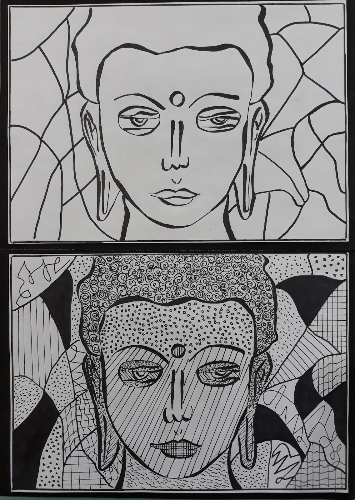 1° C - Ed. Artística (T.P. N° 5: Figura y fondo. Simple y complejo ...