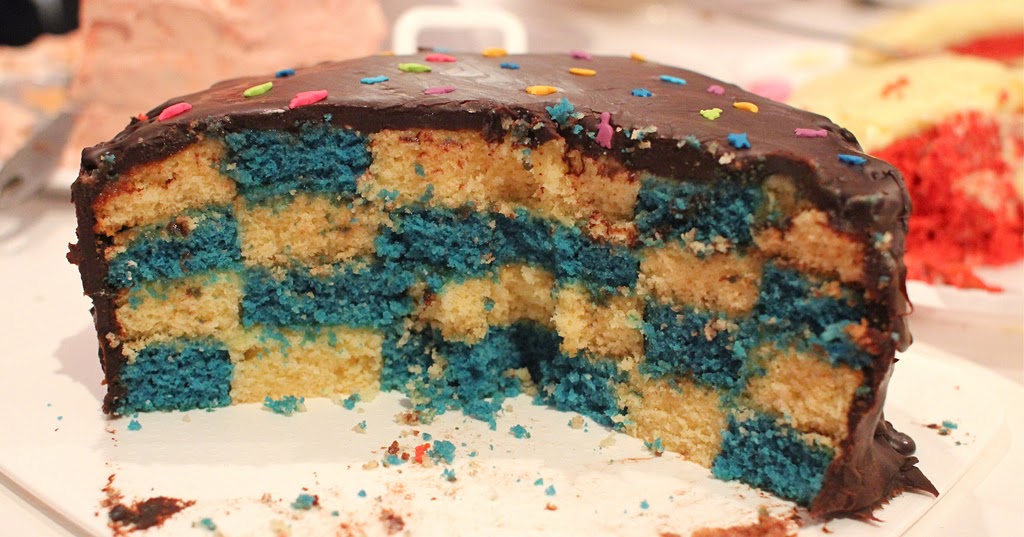 Food Endeavours of the Blue Apocalypse: Checkerboard Cake – Clandestine ...