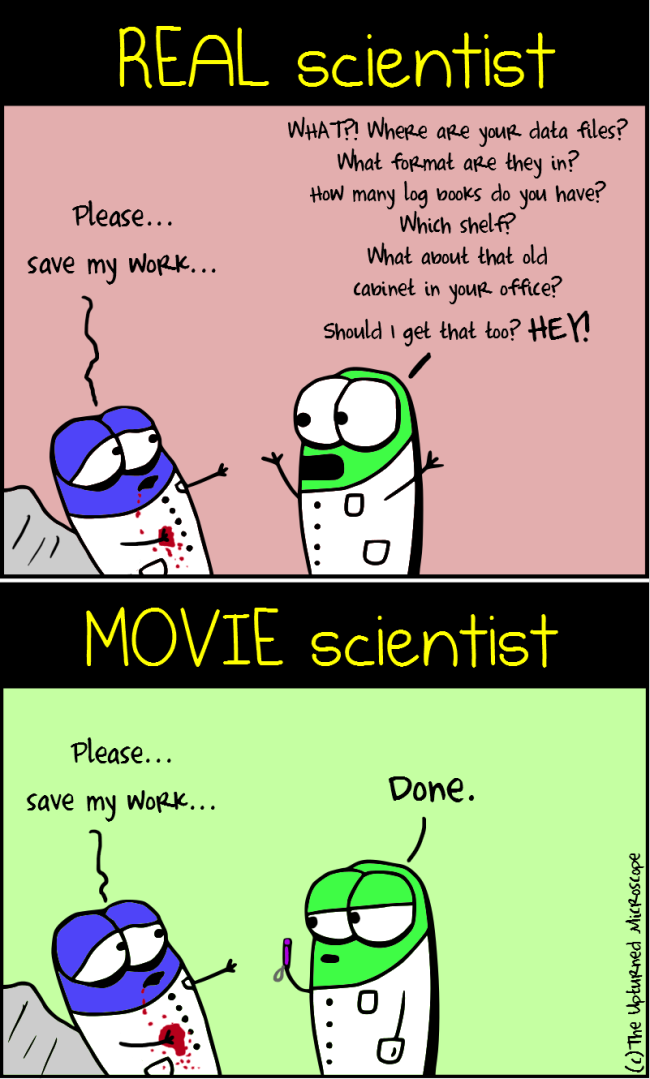 Real Scientist vs. Movie Scientist ~ Science Storiented