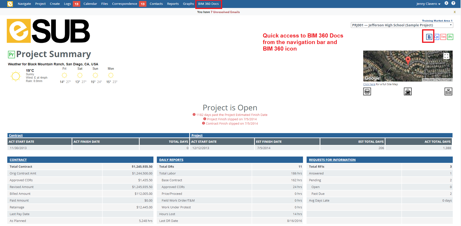 Revit Add-Ons: eSUB Integration for BIM 360
