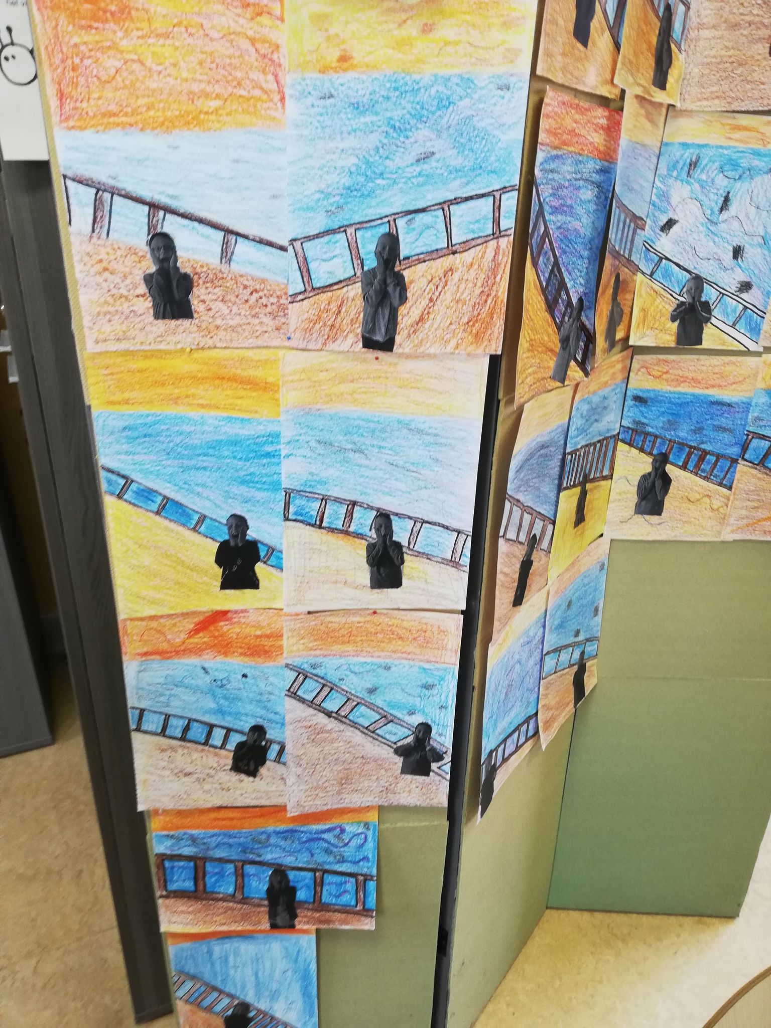 De Kleine Ster Juf Marie-anne : De schreeuw van Edvard Munch