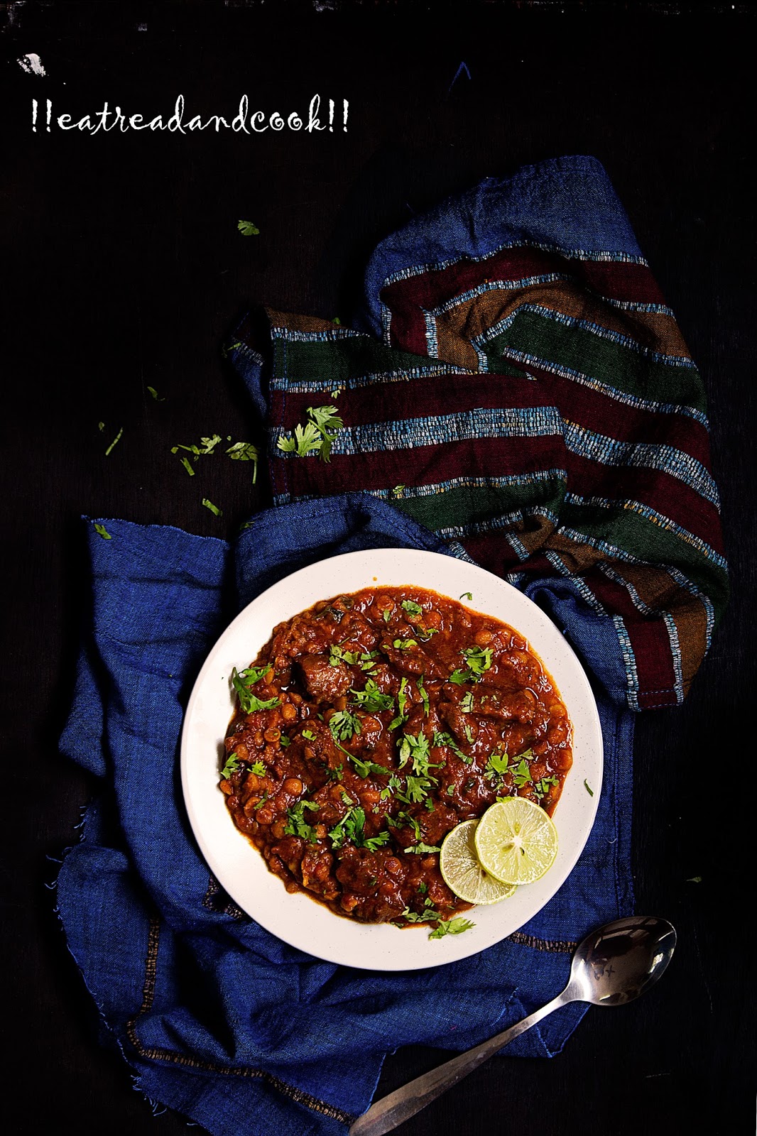 Chanay ki Daal Gosht / Chana Dal with Meat