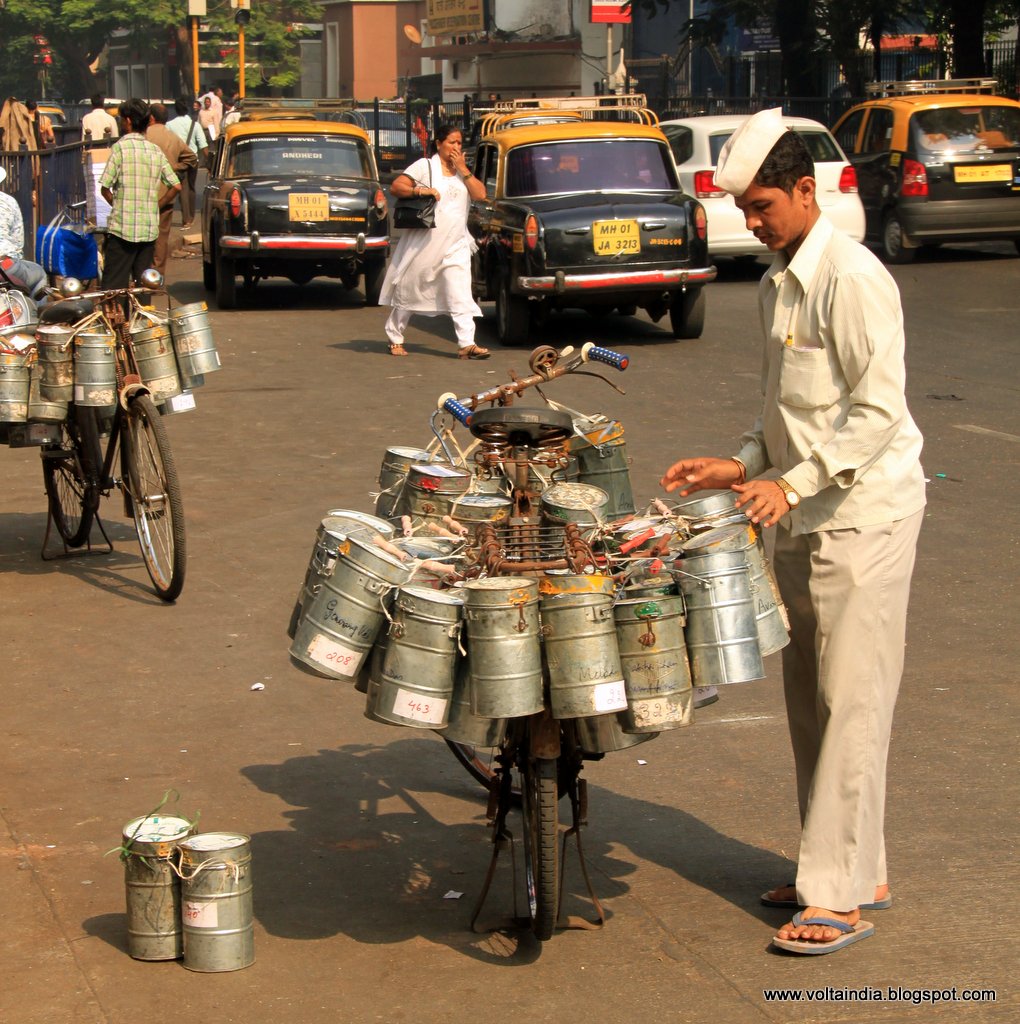 De volta à Índia: Mumbai - o sistema dabbawala