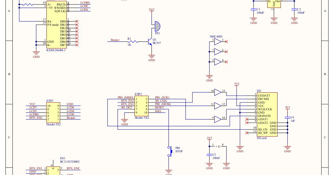 URANOPEDIA: Il display grafico 12864 RepRap