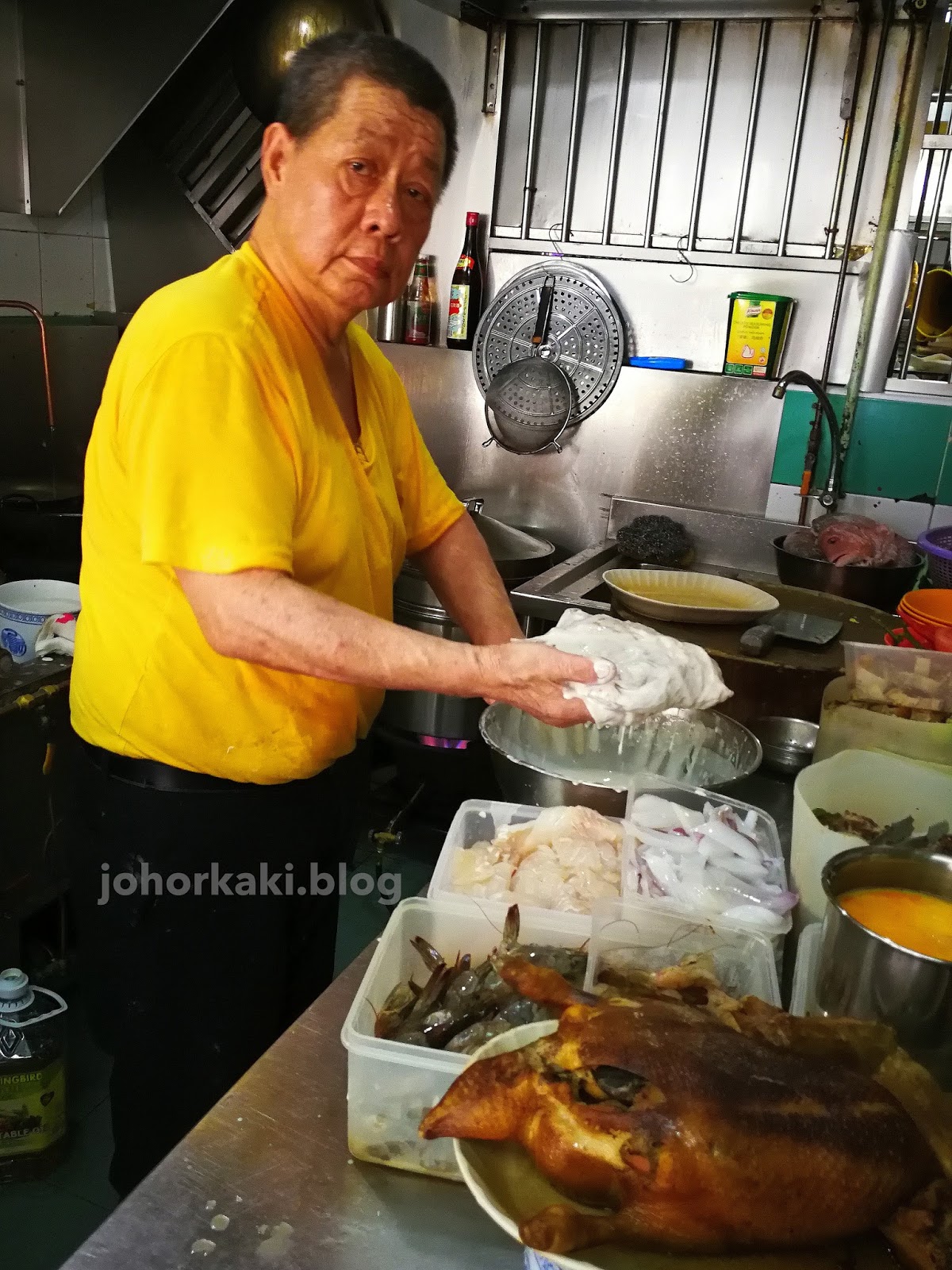 Memories of Legendary Chef Tham Yew Kai Dishes @ Singapore Chinatown ...