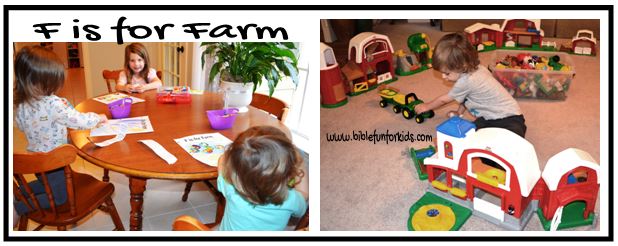 Preschool Alphabet: F is for The Great Catch of Fish | Bible Fun For Kids