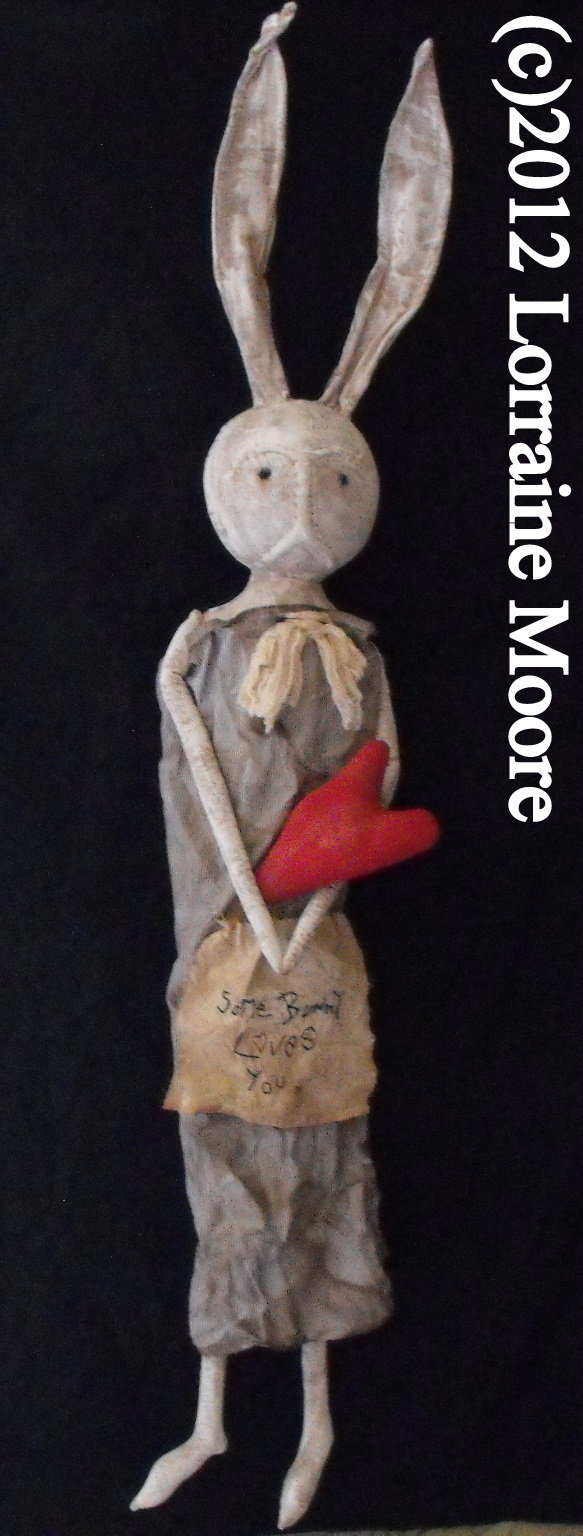 Artsy Craftsy Folks Primitives: More Pictures of "Some Bunny Loves You ...