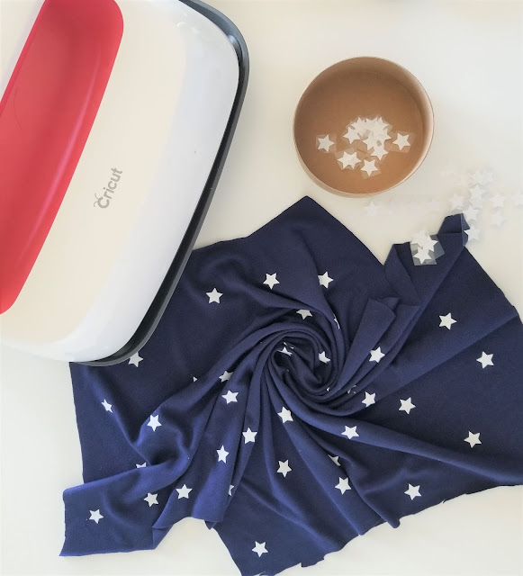 Easy Way to Design Your Own Fabric with Vinyl | Sew Simple Home