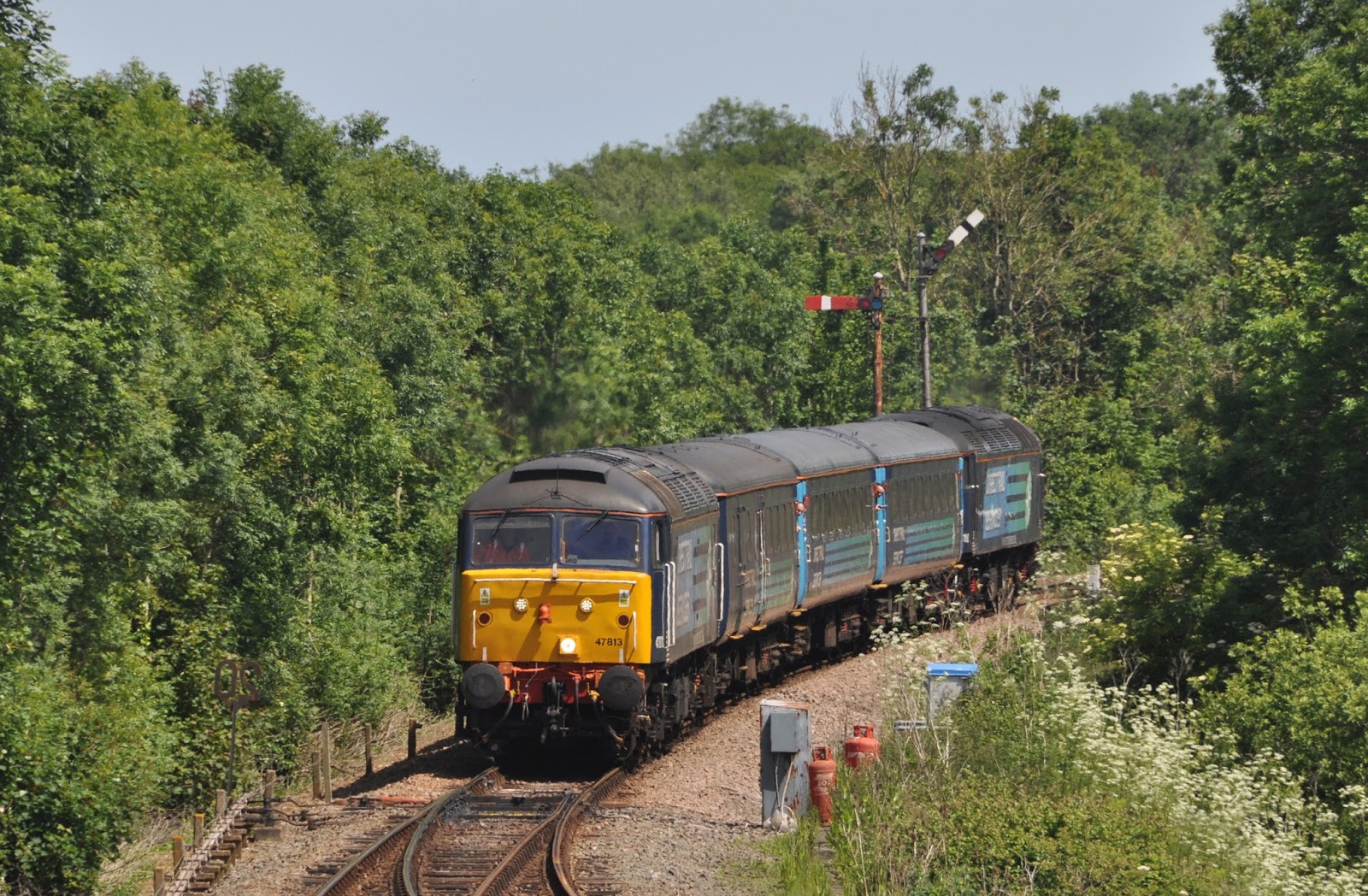 Trains Today: Anglian class 47 Swansong