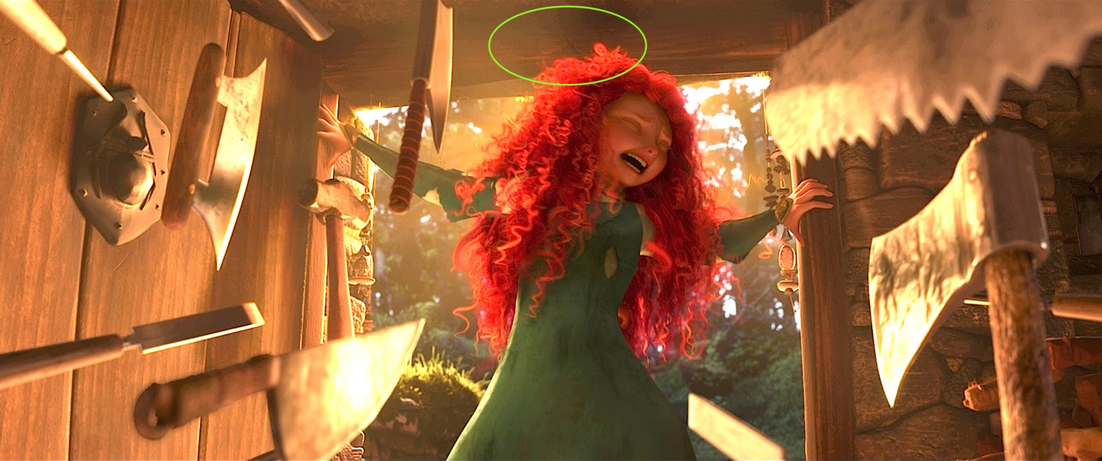 Hidden Items in Brave - The Pixar Ball & A113 | Pixar Post