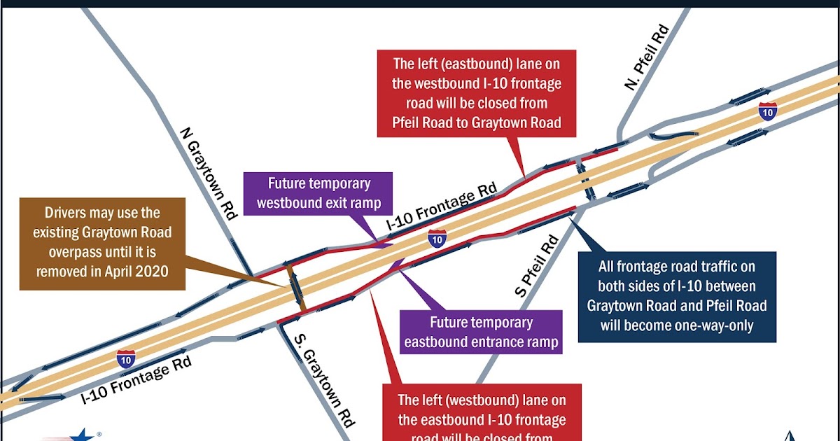Go Ahead!: Next Up On I-10 In Far East San Antonio: Frontage Road ...