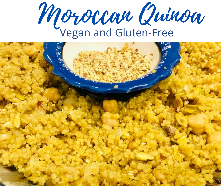 Gluten Free A-Z : Moroccan Quinoa -Easy, Tasty, and Healthy