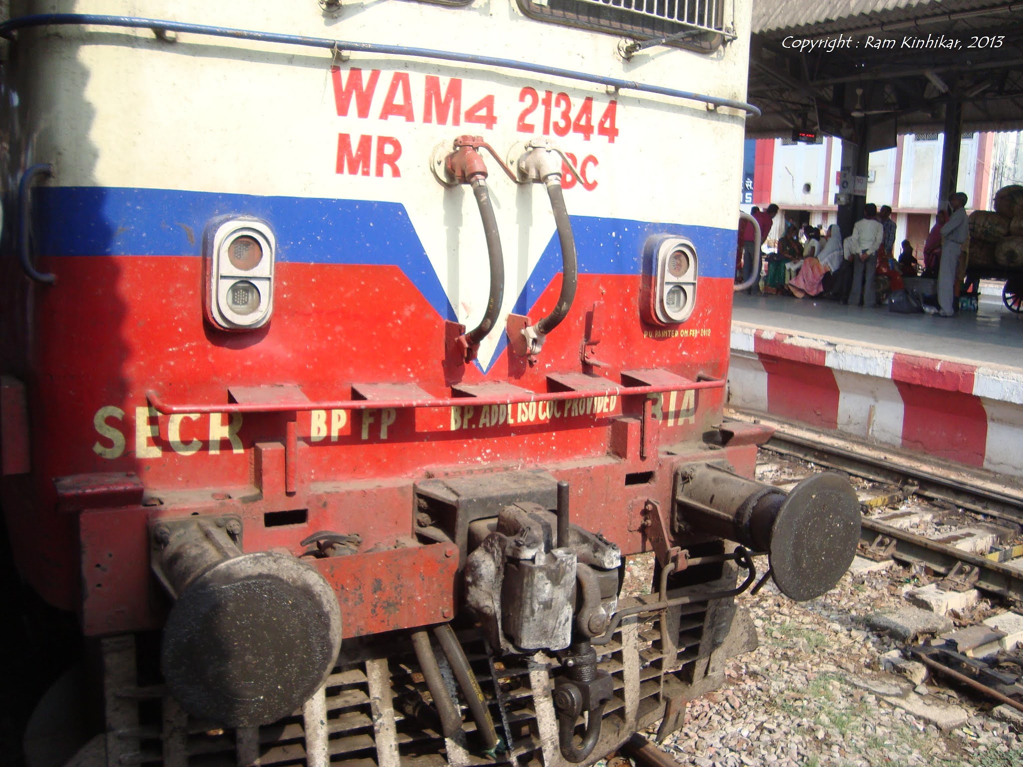 मी एक प्रवासी पक्षी,: भारतीय रेल्वेचे एक सेवक : WAM 4