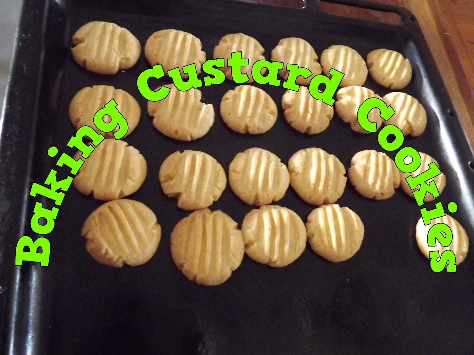 A Pretty Talent Blog: Baking Custard Cookies A Pretty Talent Blog: Baking Custard Cookies