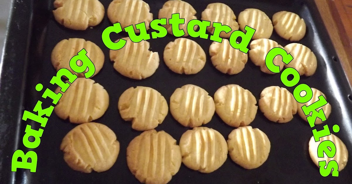 A Pretty Talent Blog: Baking Custard Cookies A Pretty Talent Blog: Baking Custard Cookies
