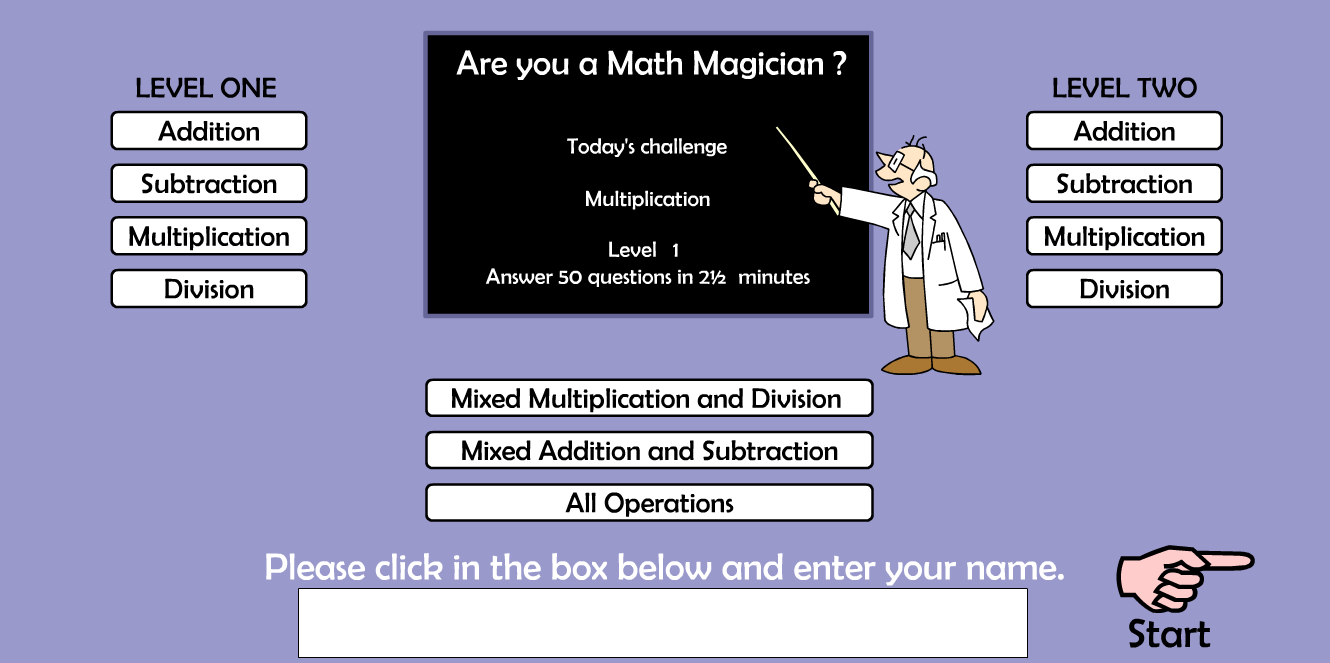 forkin4th: Math Facts Made Easy with Math Magician!