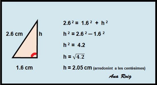 Matemàtiques Eso: Àrea d'un Trapezi Rectangle