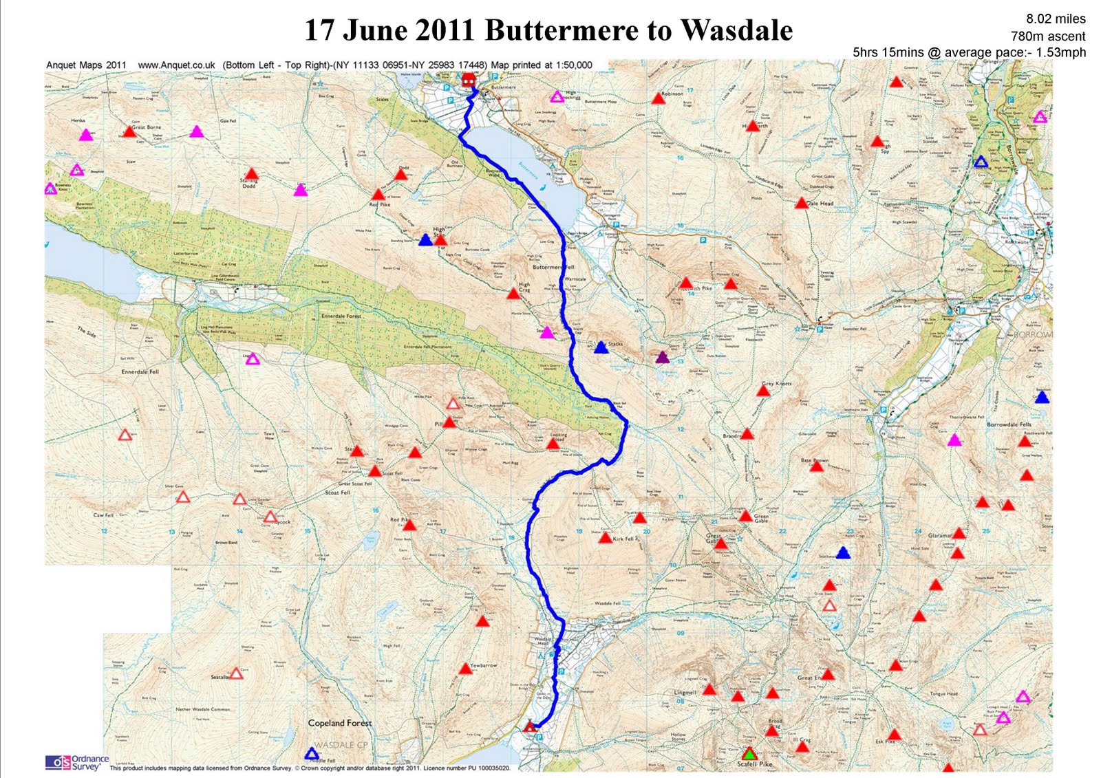 Peak Bagging and Long Distance Walking in the UK and Spain: Buttermere ...