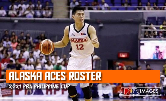 Alaska Aces Official Lineup 2021 PBA Philippine Cup