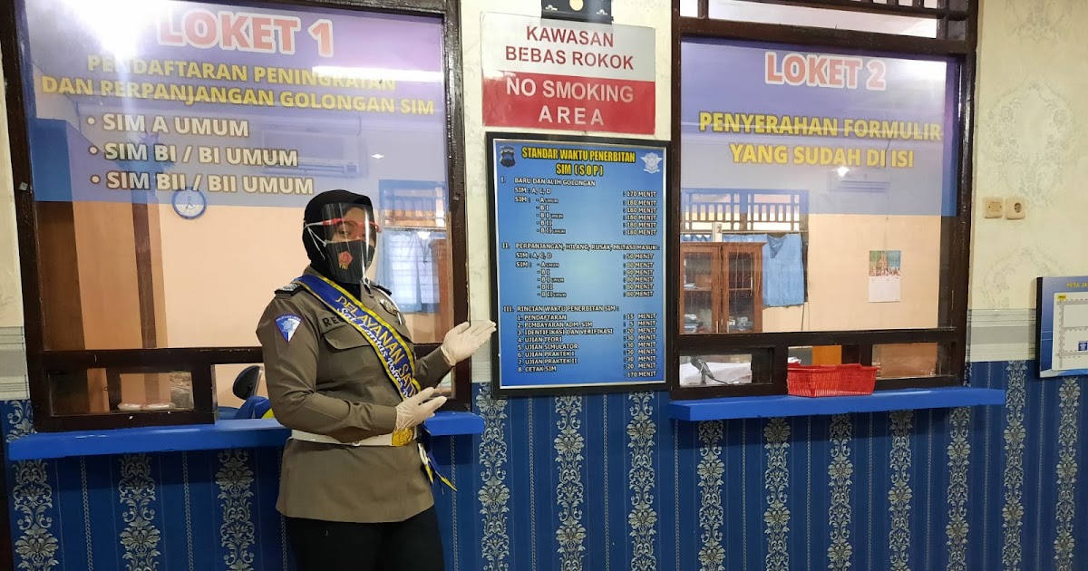 Standar Waktu Pelayanan dan PNBP Pembuatan SIM PP N0 76 tahun 2020 - Satlantas Polres Demak