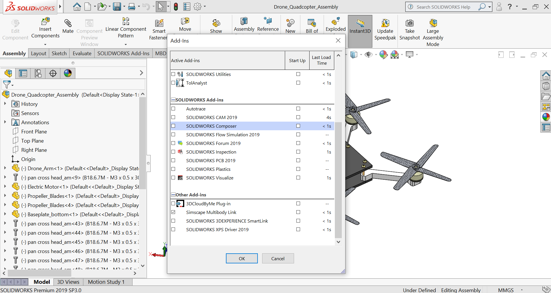 Everything Modelling and Simulation: Design and Control of a Drone ...